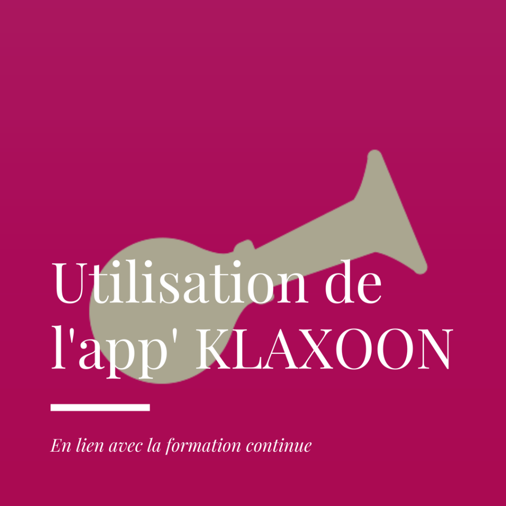 Utilisation de l’app’ KLAXOON : Qu’est ce qu’un Meeting ? | Optim'hum - E-Learning